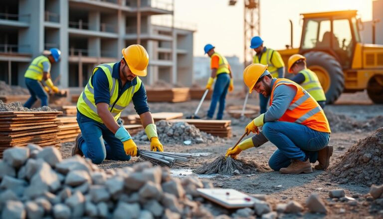 Les étapes essentielles pour un repli de chantier efficace