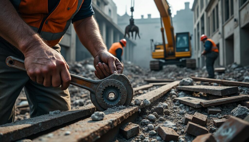Les étapes essentielles pour un repli de chantier efficace